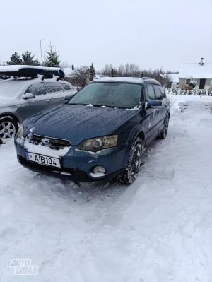 Blue Subaru Outback 2004 in Vilnius, with an engine capacity of 2.50 L and mileage of 380 thousand km for 2250 €, photo 9 on AUTOMOTO.COM.LV
