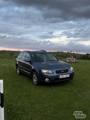 Zils Subaru Outback 2004 Kauņa, ar dzinēja tilpumu 2.50 L un nobraukumu 260 tūkst. km par 2200 €, foto  vietnē AUTOMOTO.COM.LV