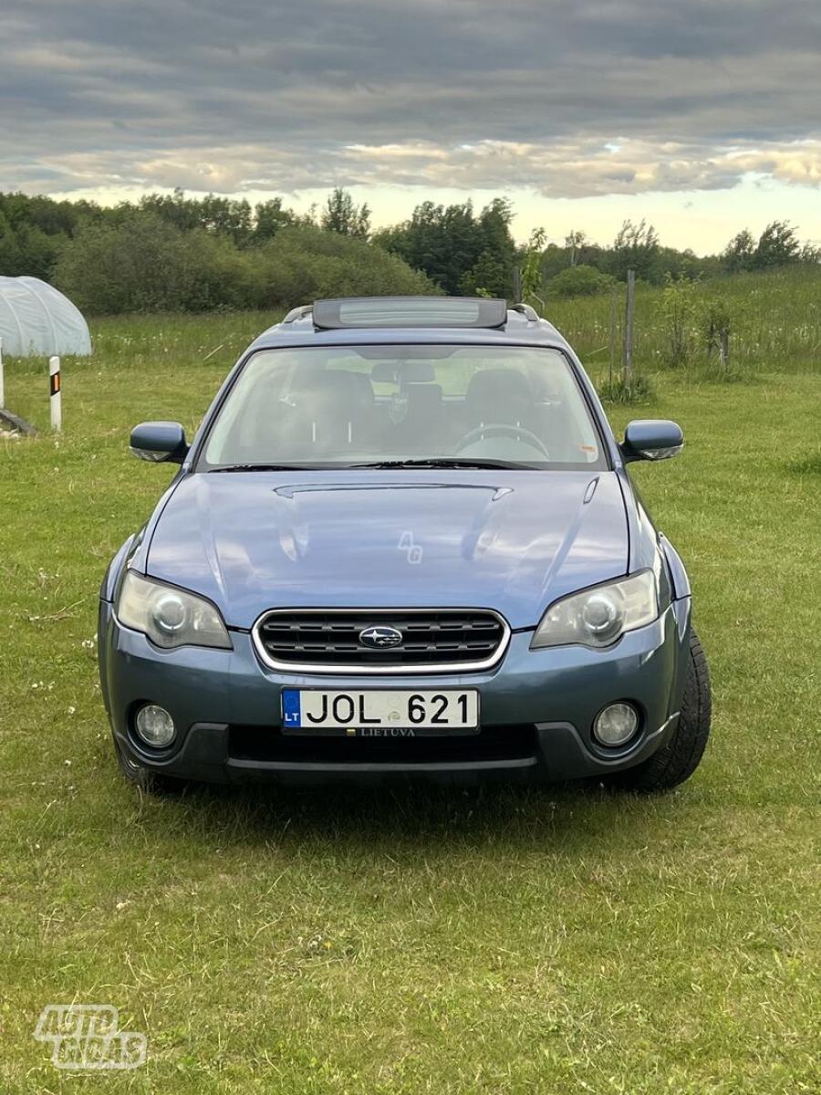 Zils Subaru Outback 2004 Kauņa, ar dzinēja tilpumu 2.50 L un nobraukumu 260 tūkst. km par 2200 €, foto 4 vietnē AUTOMOTO.COM.LV