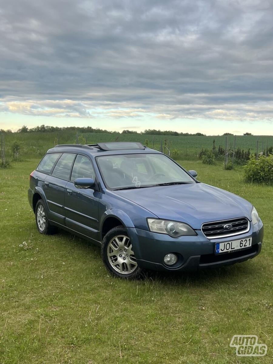 Zils Subaru Outback 2004 Kauņa, ar dzinēja tilpumu 2.50 L un nobraukumu 260 tūkst. km par 2200 €, foto 5 vietnē AUTOMOTO.COM.LV
