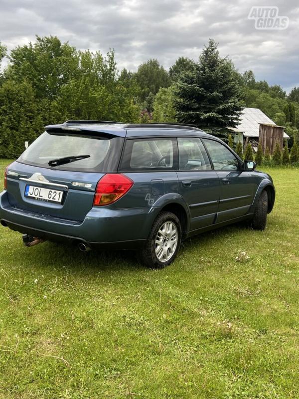 Blue Subaru Outback 2004 in Kaunas, with an engine capacity of 2.50 L and mileage of 260 thousand km for 2200 €, photo 5 on AUTOMOTO.COM.LV