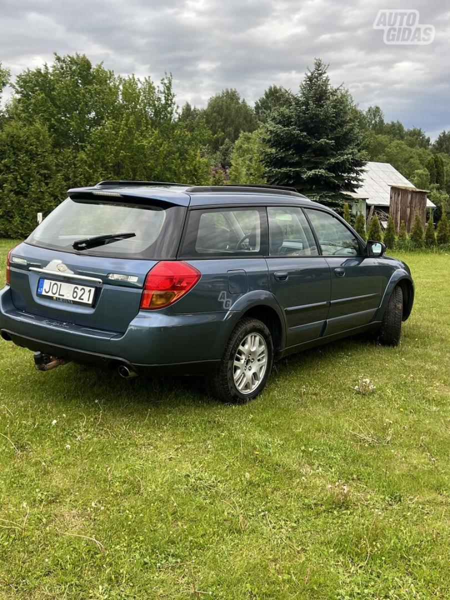Zils Subaru Outback 2004 Kauņa, ar dzinēja tilpumu 2.50 L un nobraukumu 260 tūkst. km par 2200 €, foto 6 vietnē AUTOMOTO.COM.LV