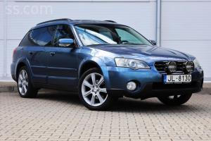 Blue Subaru Outback 2004 in Riga, with an engine capacity of 2.50 L and mileage of 0 thousand km for 1995 €, photo 3 on AUTOMOTO.COM.LV