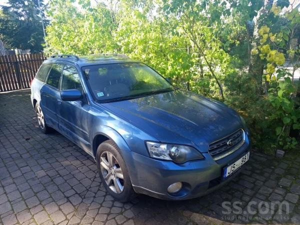 Blue Subaru Outback 2004 in Jurmala, with an engine capacity of 3.00 L and mileage of 236 thousand km for 1500 €, photo 1 on AUTOMOTO.COM.LV