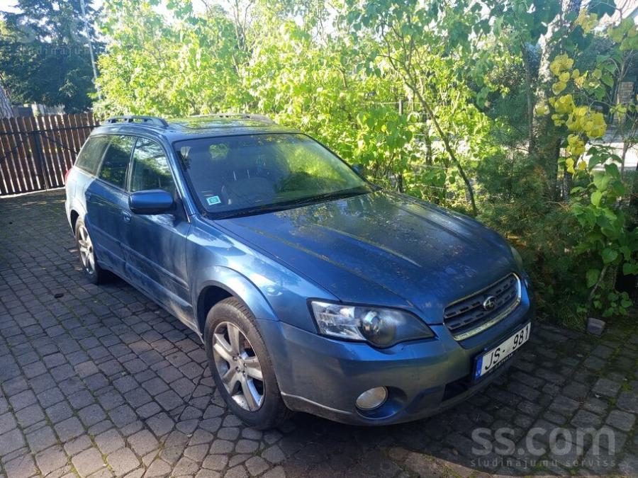 Blue Subaru Outback 2004 in Jurmala, with an engine capacity of 3.00 L and mileage of 236 thousand km for 1500 €, photo 1 on AUTOMOTO.COM.LV