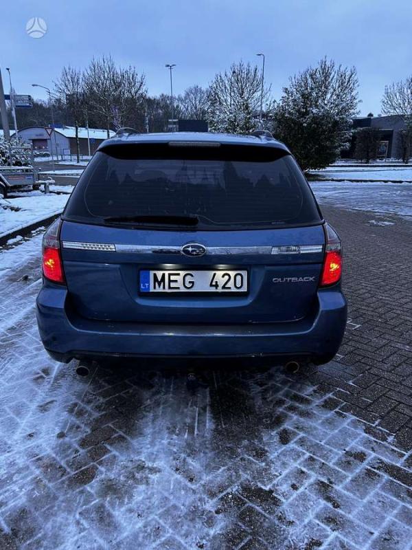 Zils Subaru Outback 2005 Šakiai, ar dzinēja tilpumu 3.00 L un nobraukumu 301 tūkst. km par 2750 €, foto 5 vietnē AUTOMOTO.COM.LV