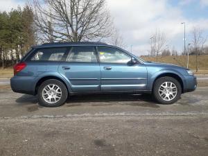 Zils Subaru Outback 2005 Viļņa, ar dzinēja tilpumu 2.46 L un nobraukumu 243 tūkst. km par 2200 €, foto  vietnē AUTOMOTO.COM.LV