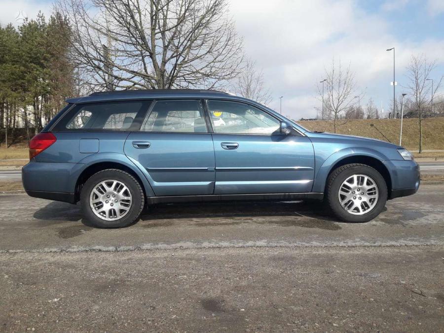 Zils Subaru Outback 2005 Viļņa, ar dzinēja tilpumu 2.46 L un nobraukumu 243 tūkst. km par 2200 €, foto 1 vietnē AUTOMOTO.COM.LV