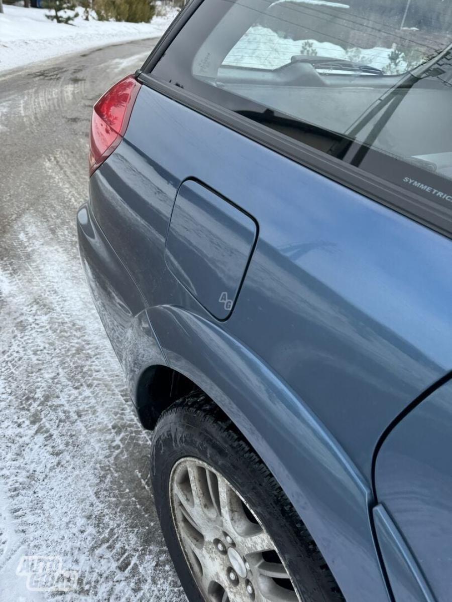 Blue Subaru Outback 2005 in Vilnius, with an engine capacity of 2.50 L and mileage of 243 thousand km for 2300 €, photo 10 on AUTOMOTO.COM.LV
