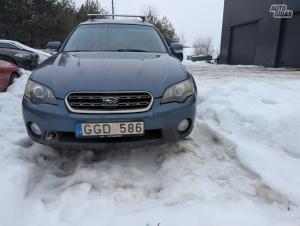 Blue Subaru Outback 2005 in Vilnius, with an engine capacity of 2.50 L and mileage of 387 thousand km for 800 €, photo  on AUTOMOTO.COM.LV