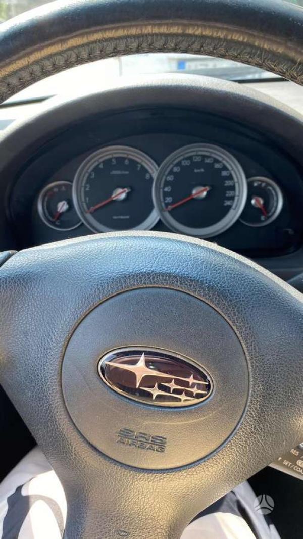 Blue Subaru Outback 2005 in Vilnius, with an engine capacity of 2.46 L and mileage of 357 thousand km for 2500 €, photo 9 on AUTOMOTO.COM.LV