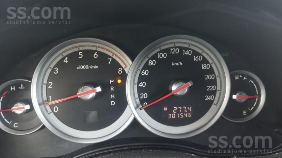 Синий Субару Аутбек 2005 в Валмиера, объемом двигателя 2.50 л и пробегом 302 тыс. км за 1600 €, фото 6 на AUTOMOTO.COM.LV