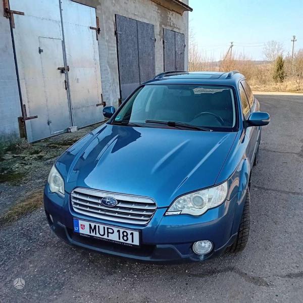 Zils Subaru Outback 2006 Zarasai, ar dzinēja tilpumu 2.46 L un nobraukumu 279 tūkst. km par 4600 €, foto 1 vietnē AUTOMOTO.COM.LV