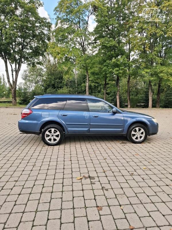 Blue Subaru Outback 2006 in Vilnius, with an engine capacity of 2.50 L and mileage of 483 thousand km for 2200 €, photo 4 on AUTOMOTO.COM.LV