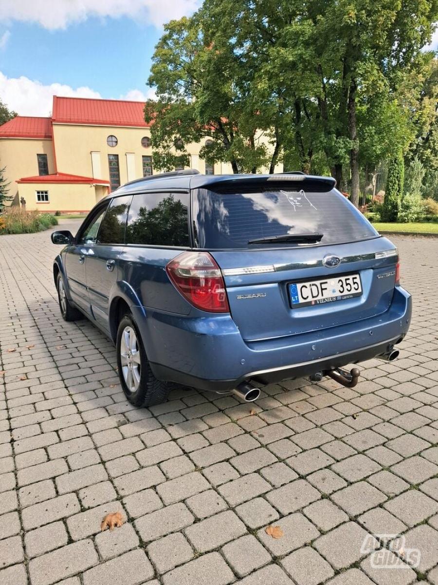 Blue Subaru Outback 2006 in Vilnius, with an engine capacity of 2.50 L and mileage of 483 thousand km for 2200 €, photo 7 on AUTOMOTO.COM.LV