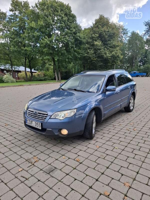 Blue Subaru Outback 2006 in Vilnius, with an engine capacity of 2.50 L and mileage of 483 thousand km for 2200 €, photo 8 on AUTOMOTO.COM.LV