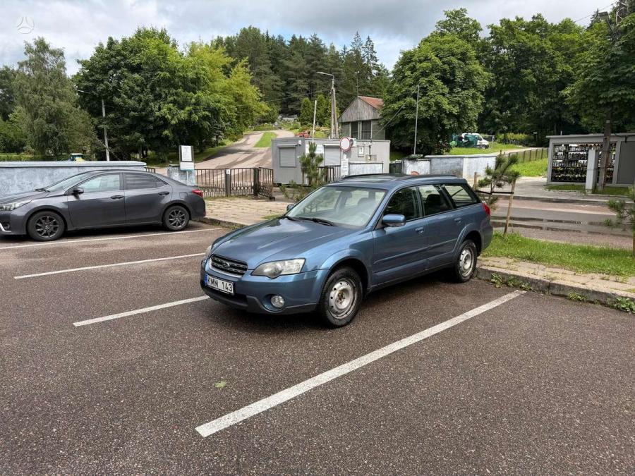 Blue Subaru Outback 2007 in Vilnius, with an engine capacity of 0.00 L and mileage of 290 thousand km for 1500 €, photo 1 on AUTOMOTO.COM.LV