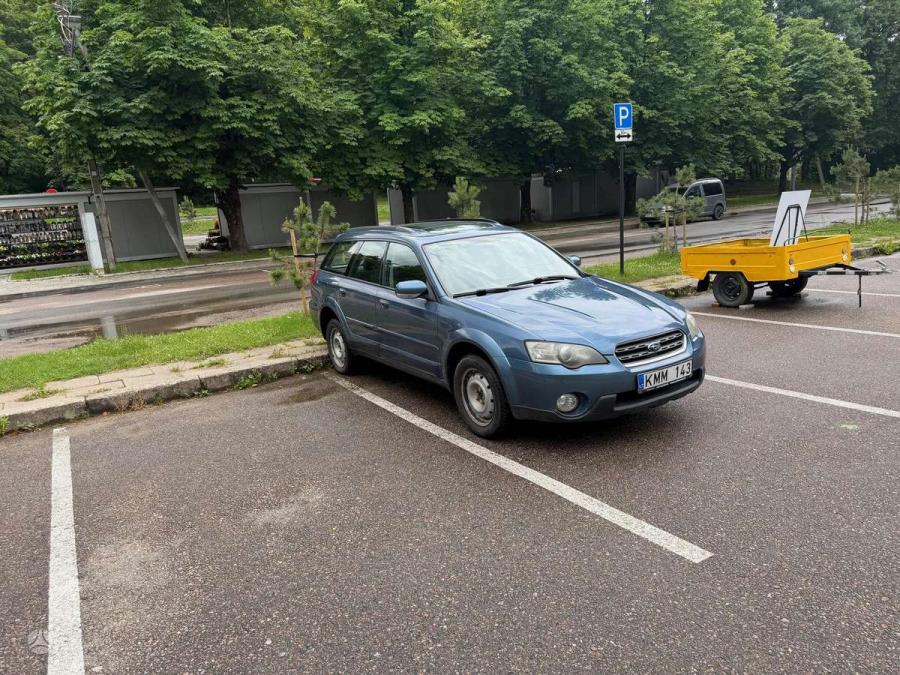 Blue Subaru Outback 2007 in Vilnius, with an engine capacity of 0.00 L and mileage of 290 thousand km for 1500 €, photo 12 on AUTOMOTO.COM.LV