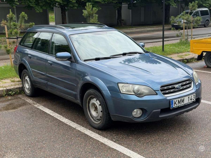 Blue Subaru Outback 2007 in Vilnius, with an engine capacity of 0.00 L and mileage of 290 thousand km for 1500 €, photo 13 on AUTOMOTO.COM.LV