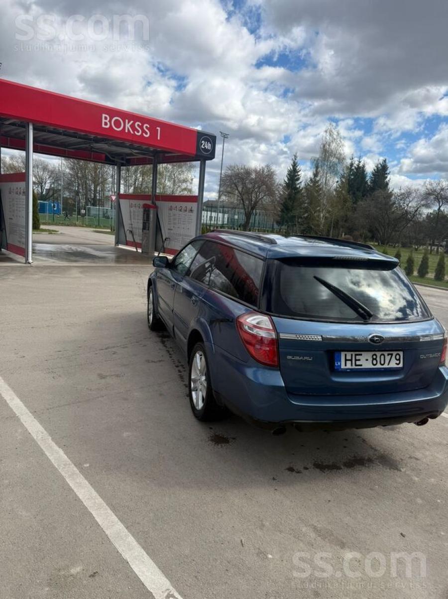 Синий Субару Аутбек 2008 в Бауска, объемом двигателя 2.50 л и пробегом 335 тыс. км за 2500 €, фото 5 на AUTOMOTO.COM.LV