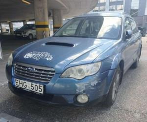 Zils Subaru Outback 2009 Viļņa, ar dzinēja tilpumu 2.00 L un nobraukumu 246 tūkst. km par 2666 €, foto 4 vietnē AUTOMOTO.COM.LV