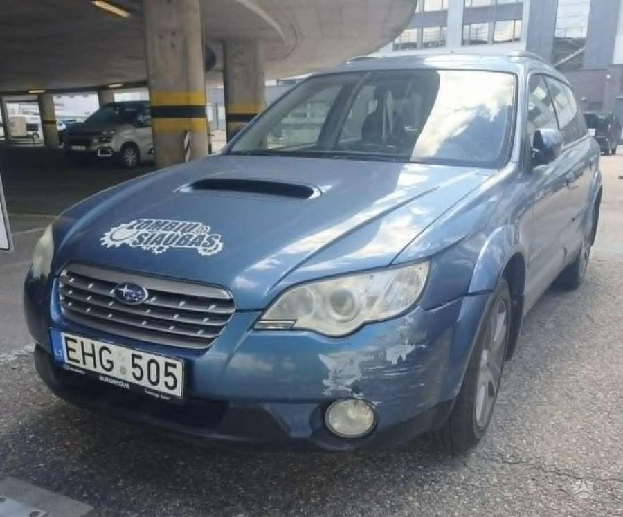 Zils Subaru Outback 2009 Viļņa, ar dzinēja tilpumu 2.00 L un nobraukumu 246 tūkst. km par 2666 €, foto 4 vietnē AUTOMOTO.COM.LV