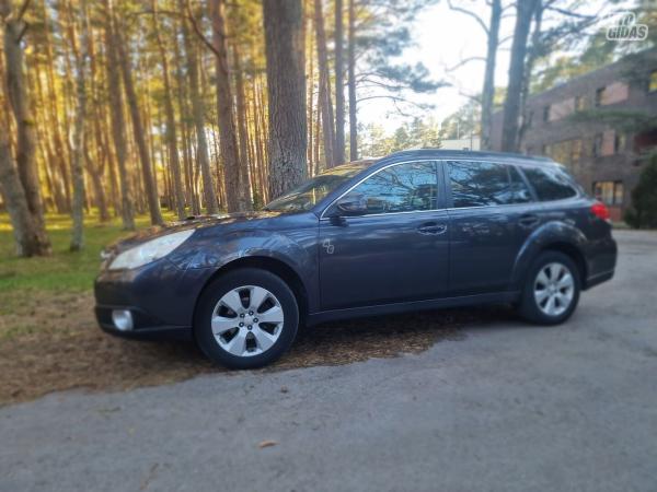 Blue Subaru Outback 2009 in Klaipeda, with an engine capacity of 2.00 L and mileage of 236 thousand km for 2599 €, photo 3 on AUTOMOTO.COM.LV