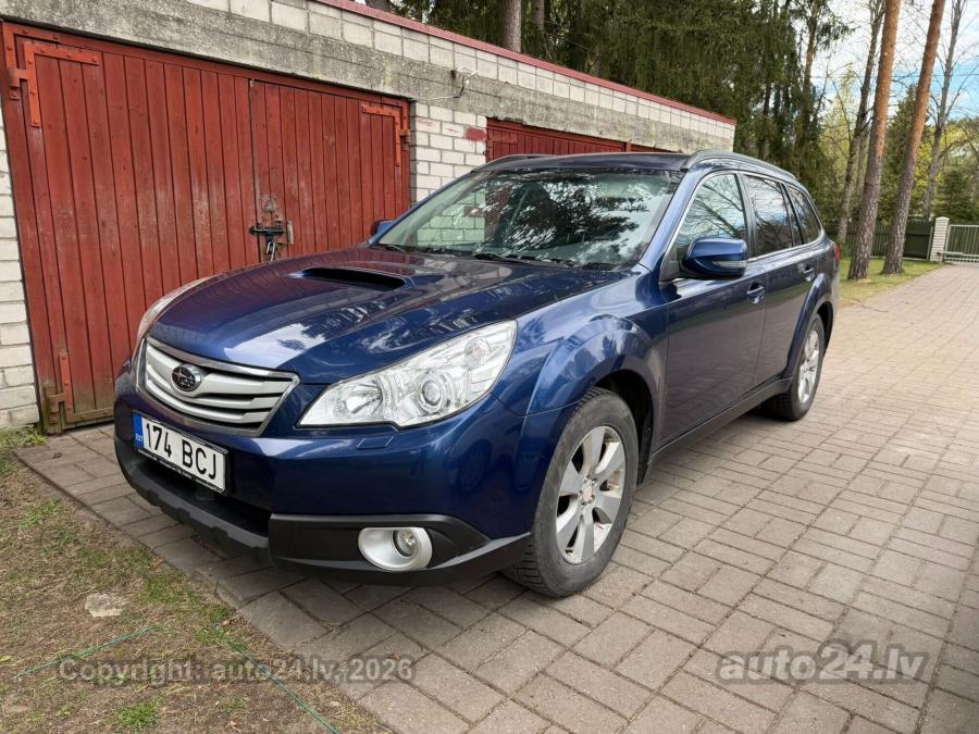 Синий Субару Аутбек 2010 в Таллин, объемом двигателя 2.00 л и пробегом 336 тыс. км за 3500 €, фото 1 на AUTOMOTO.COM.LV