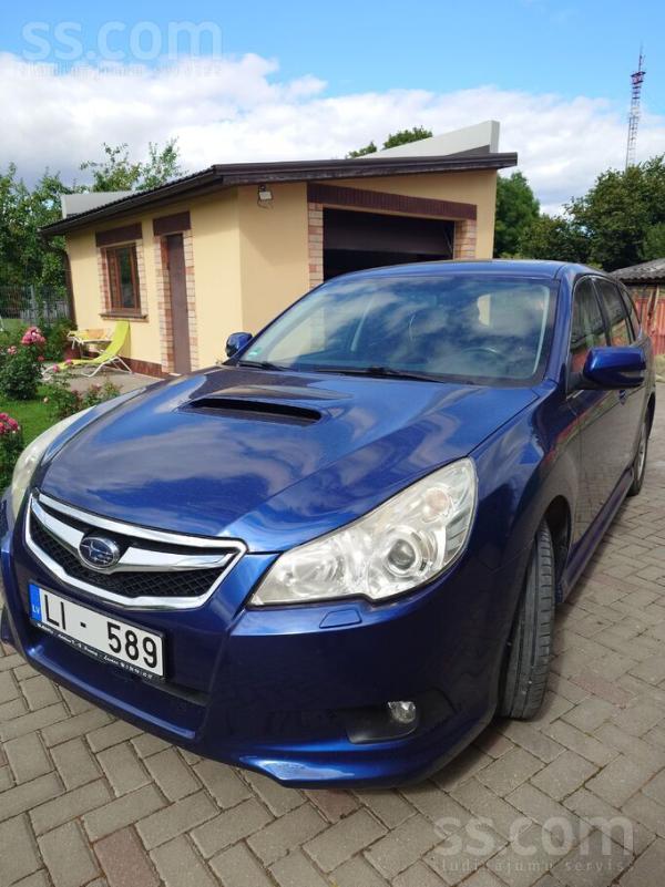 Синий Субару Аутбек 2010 в Екабпилс, объемом двигателя 2.00 л и пробегом 219 тыс. км за 3100 €, фото 7 на AUTOMOTO.COM.LV