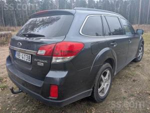 Синий Субару Аутбек 2010 в Юрмала, объемом двигателя 2.00 л и пробегом 279 тыс. км за 3100 €, фото 4 на AUTOMOTO.COM.LV