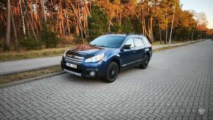 Zils Subaru Outback 2011 Klaipėda, ar dzinēja tilpumu 2.50 L un nobraukumu 190 tūkst. km par 4999 €, foto  vietnē AUTOMOTO.COM.LV