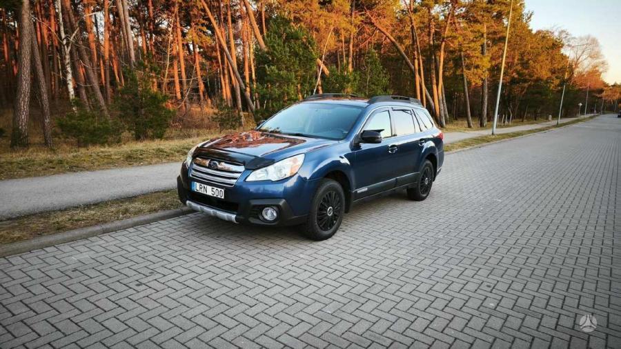 Zils Subaru Outback 2011 Klaipėda, ar dzinēja tilpumu 2.50 L un nobraukumu 190 tūkst. km par 4999 €, foto 1 vietnē AUTOMOTO.COM.LV