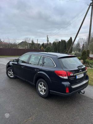 Blue Subaru Outback 2013 in Joniskis, with an engine capacity of 2.00 L and mileage of 360 thousand km for 3599 €, photo 4 on AUTOMOTO.COM.LV