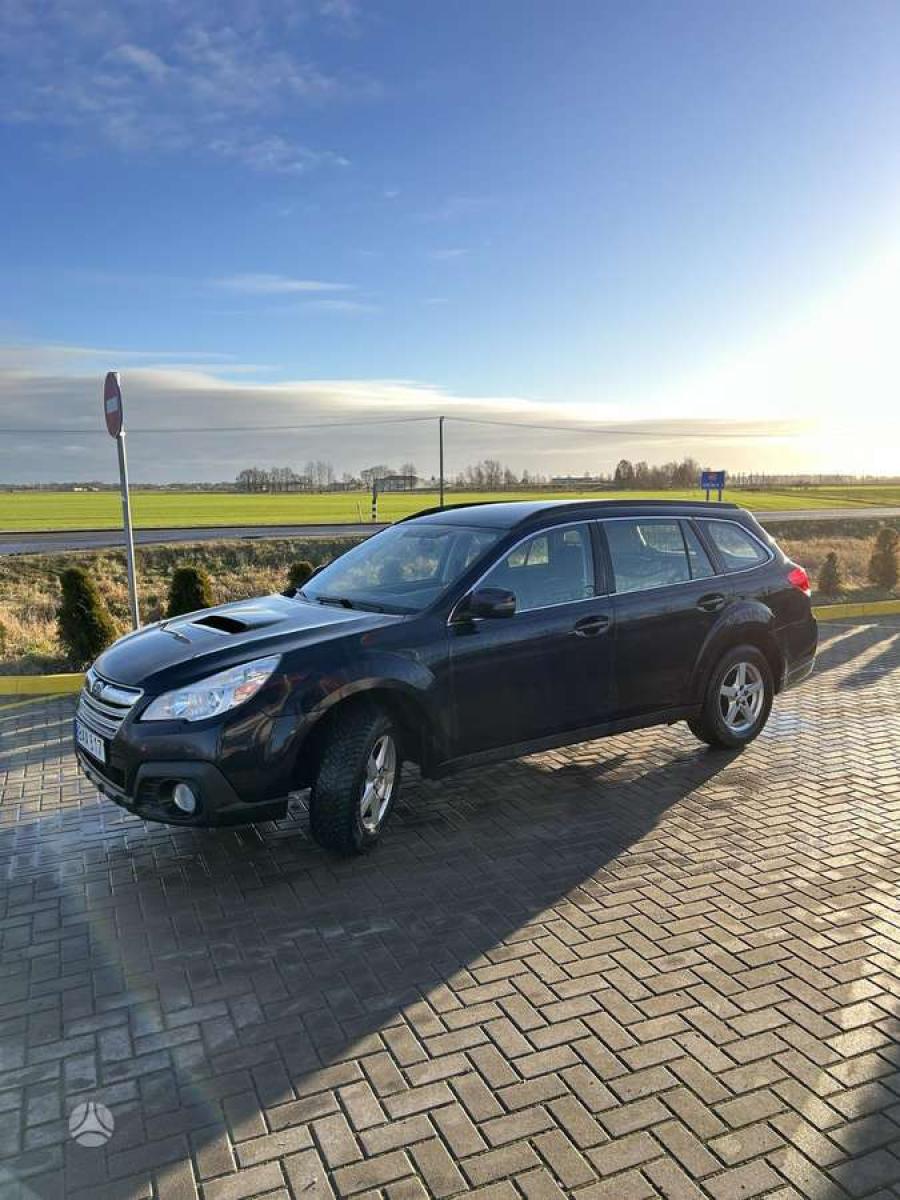 Blue Subaru Outback 2013 in Joniskis, with an engine capacity of 2.00 L and mileage of 360 thousand km for 3599 €, photo 16 on AUTOMOTO.COM.LV