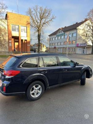 Blue Subaru Outback 2013 in Joniskis, with an engine capacity of 2.00 L and mileage of 360 thousand km for 3599 €, photo 19 on AUTOMOTO.COM.LV