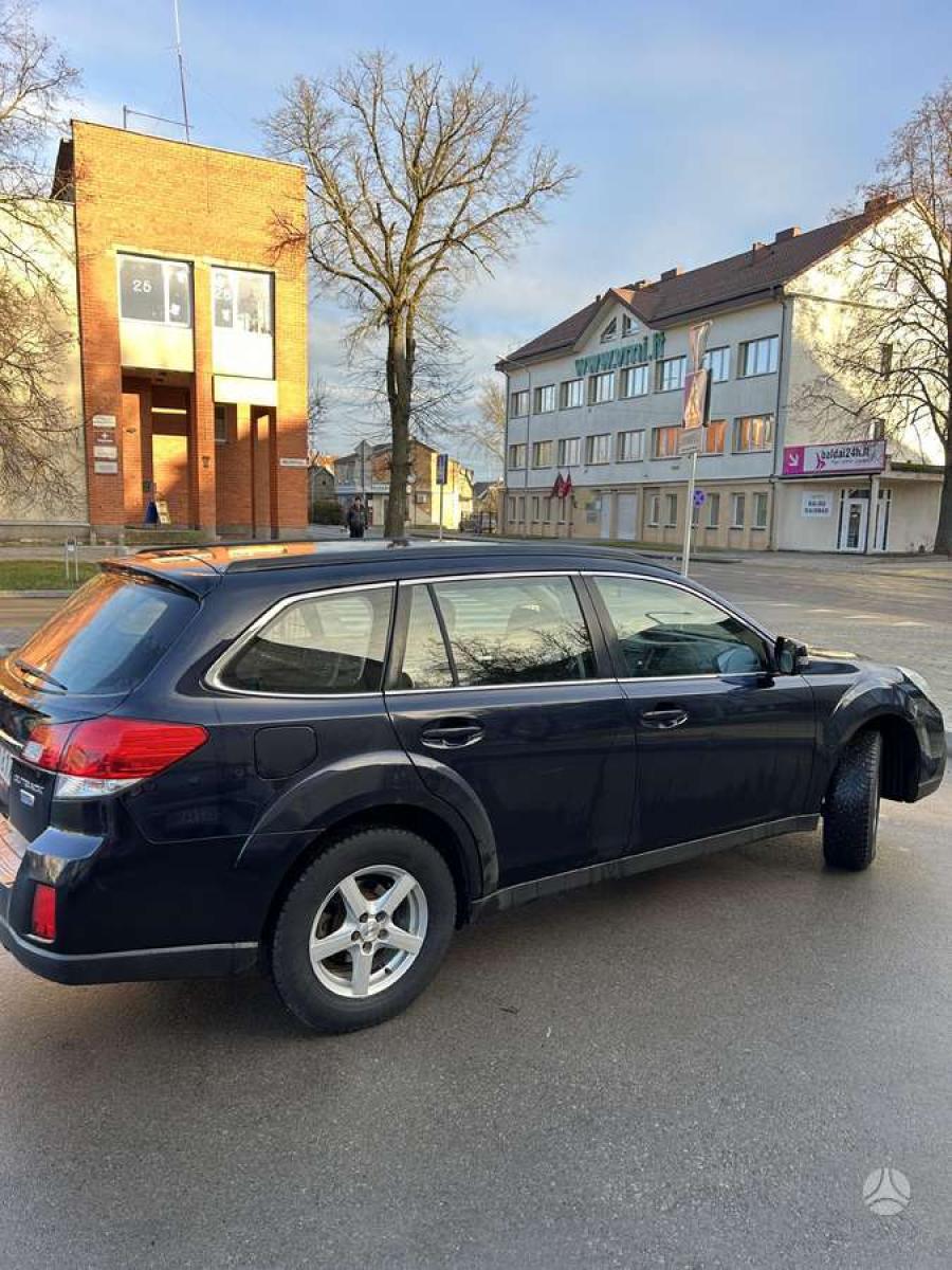 Blue Subaru Outback 2013 in Joniskis, with an engine capacity of 2.00 L and mileage of 360 thousand km for 3599 €, photo 19 on AUTOMOTO.COM.LV