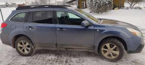 Zils Subaru Outback 2013 Kauņa, ar dzinēja tilpumu 2.50 L un nobraukumu 325 tūkst. km par 4500 €, foto  vietnē AUTOMOTO.COM.LV