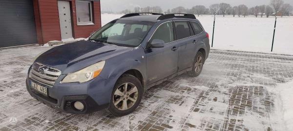 Zils Subaru Outback 2013 Kauņa, ar dzinēja tilpumu 2.50 L un nobraukumu 325 tūkst. km par 4500 €, foto 3 vietnē AUTOMOTO.COM.LV
