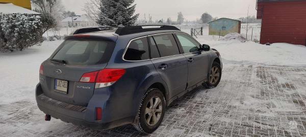 Zils Subaru Outback 2013 Kauņa, ar dzinēja tilpumu 2.50 L un nobraukumu 325 tūkst. km par 4500 €, foto 5 vietnē AUTOMOTO.COM.LV
