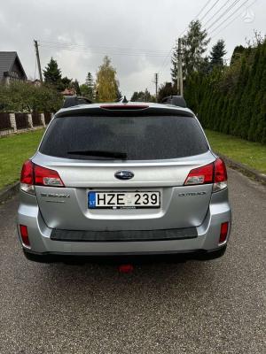 Blue Subaru Outback 2013 in Vilnius, with an engine capacity of 2.50 L and mileage of 180 thousand km for 6000 €, photo 7 on AUTOMOTO.COM.LV