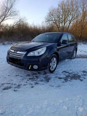 Blue Subaru Outback 2014 in Siauliai, with an engine capacity of 2.50 L and mileage of 266 thousand km for 6600 €, photo  on AUTOMOTO.COM.LV
