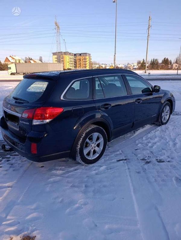 Zils Subaru Outback 2014 Šauļi, ar dzinēja tilpumu 2.50 L un nobraukumu 266 tūkst. km par 6600 €, foto 7 vietnē AUTOMOTO.COM.LV