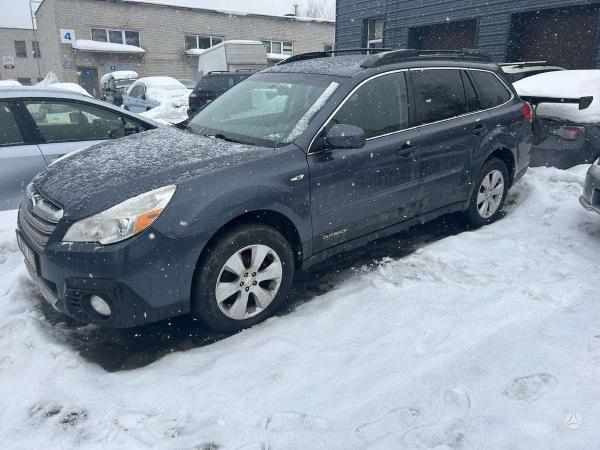Blue Subaru Outback 2014 in Vilnius, with an engine capacity of 2.50 L and mileage of 200 thousand km for 3500 €, photo 1 on AUTOMOTO.COM.LV