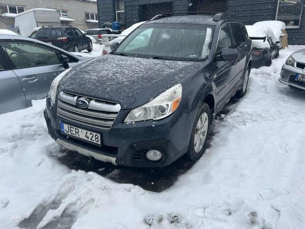 Blue Subaru Outback 2014 in Vilnius, with an engine capacity of 2.50 L and mileage of 200 thousand km for 3500 €, photo 2 on AUTOMOTO.COM.LV