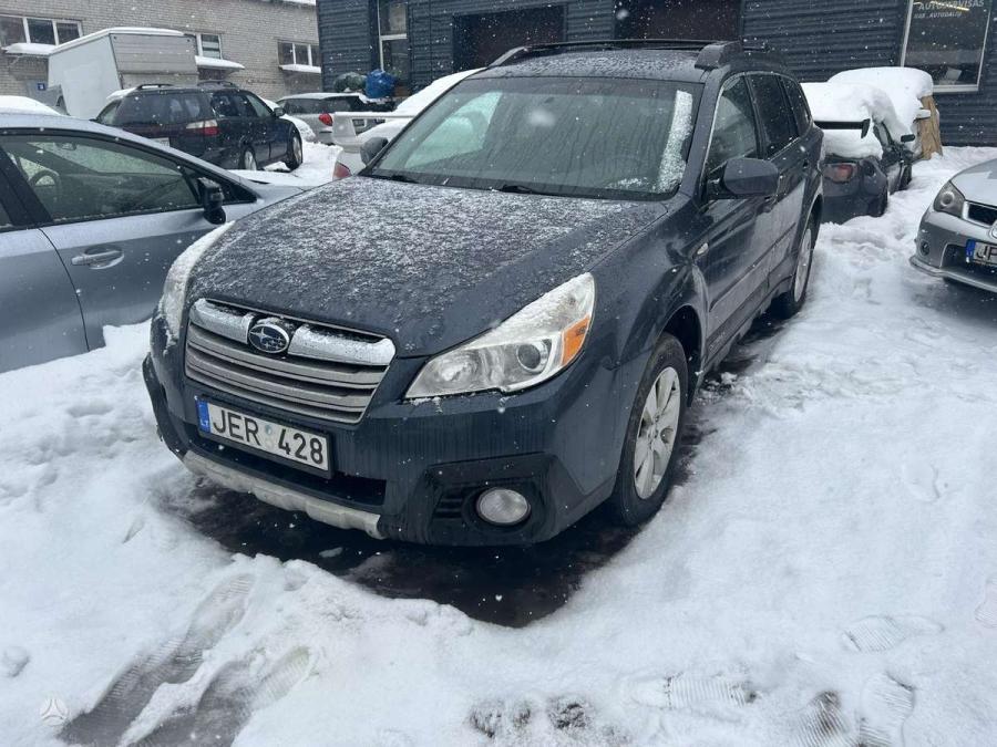 Zils Subaru Outback 2014 Viļņa, ar dzinēja tilpumu 2.50 L un nobraukumu 200 tūkst. km par 3500 €, foto 2 vietnē AUTOMOTO.COM.LV
