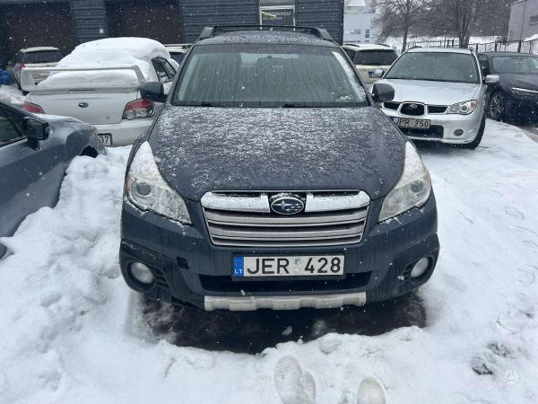 Blue Subaru Outback 2014 in Vilnius, with an engine capacity of 2.50 L and mileage of 200 thousand km for 3500 €, photo 3 on AUTOMOTO.COM.LV