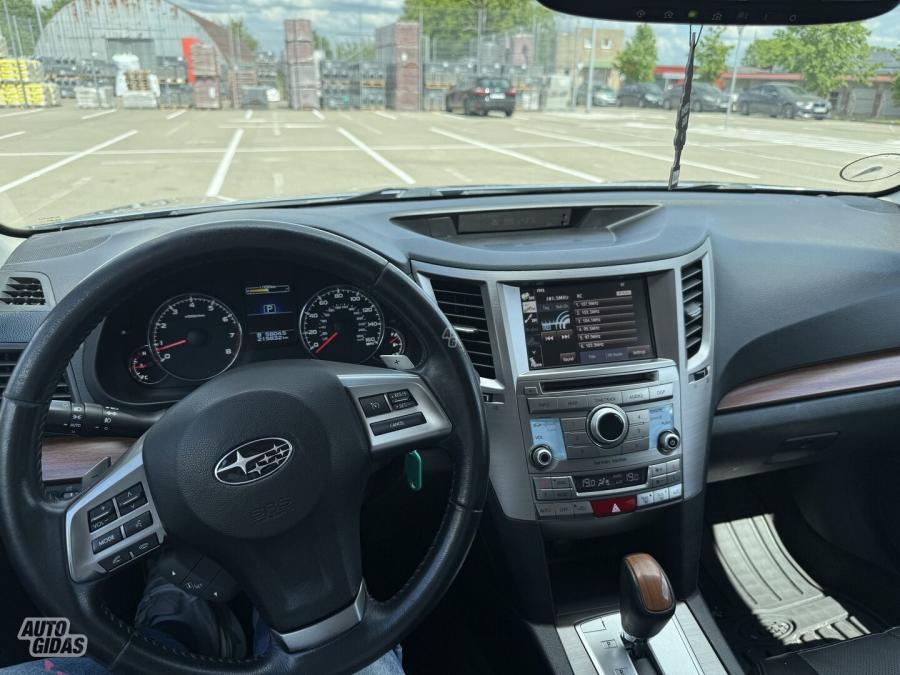 Blue Subaru Outback 2014 in Klaipeda, with an engine capacity of 3.60 L and mileage of 216 thousand km for 8300 €, photo 8 on AUTOMOTO.COM.LV
