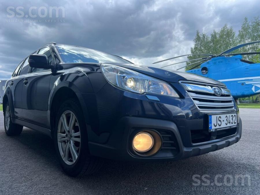 Blue Subaru Outback 2014 in Riga, with an engine capacity of 2.50 L and mileage of 377 thousand km for 3800 €, photo 9 on AUTOMOTO.COM.LV