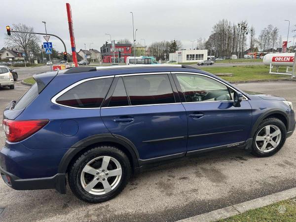 Blue Subaru Outback 2015 in Kaunas, with an engine capacity of 2.50 L and mileage of 330 thousand km for 8850 €, photo 2 on AUTOMOTO.COM.LV