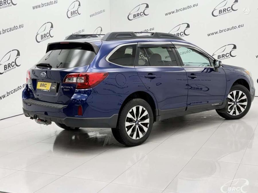 Zils Subaru Outback 2015 Viļņa, ar dzinēja tilpumu 3.63 L un nobraukumu 205 tūkst. km par 11500 €, foto 3 vietnē AUTOMOTO.COM.LV
